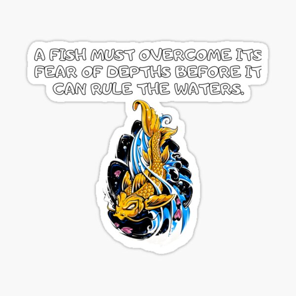 "Fear of Depths Classic ." Sticker for Sale by farrontpcott | Redbubble