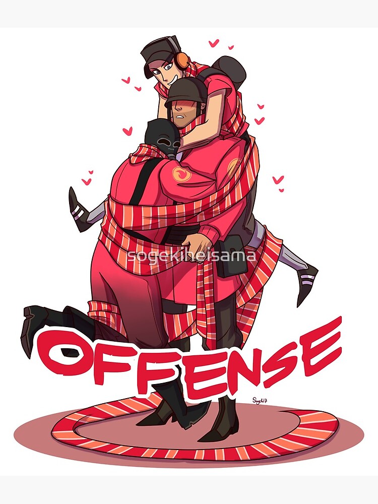 "TF2: Offense classes" Art Print by sogekiheisama | Redbubble