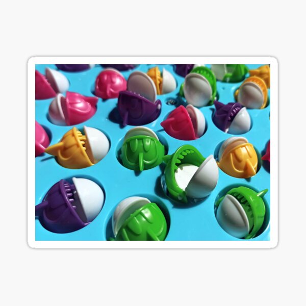 "Loads of angry fishes" Sticker by SergioMiklos | Redbubble