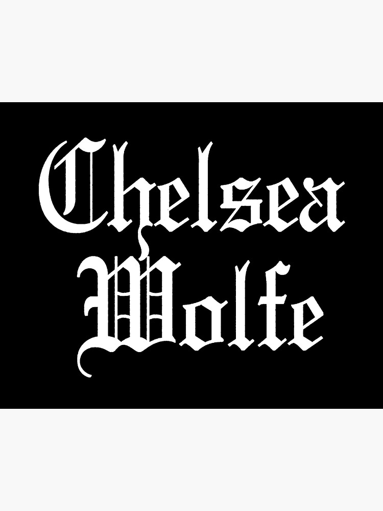 "Chelsea Wolfe Logo" Poster by metalprints | Redbubble