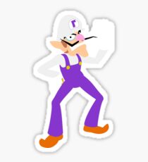 Waluigi: Stickers | Redbubble