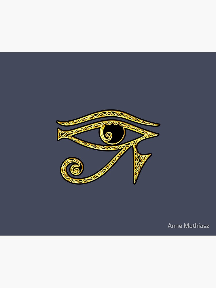 Manta «OJO DE HORUS, Amuleto de Protección, Mitología Egipcia, Símbolo ...