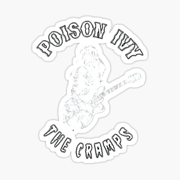 "Poison Ivy cramps" Sticker for Sale by jonellepavlo | Redbubble