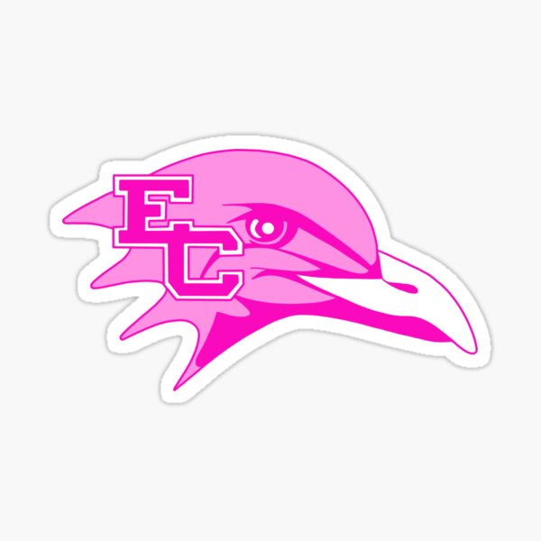 "Endicott College Pink Logo" Sticker by cs332 | Redbubble