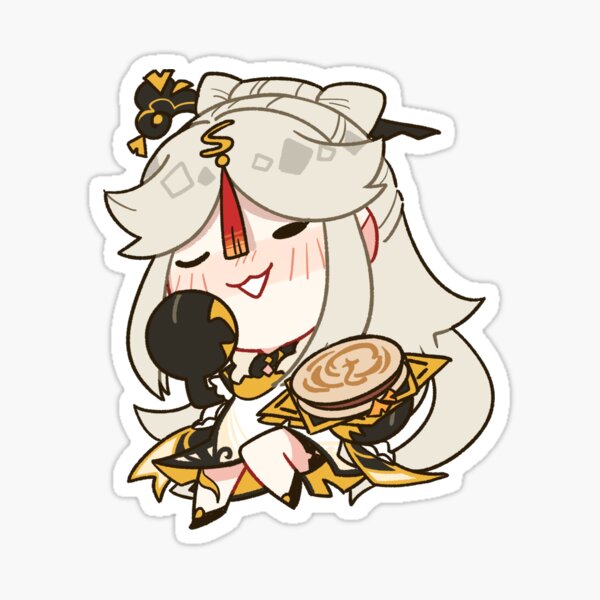 "Genshin Impact Ningguang" Sticker by Oletarts | Redbubble