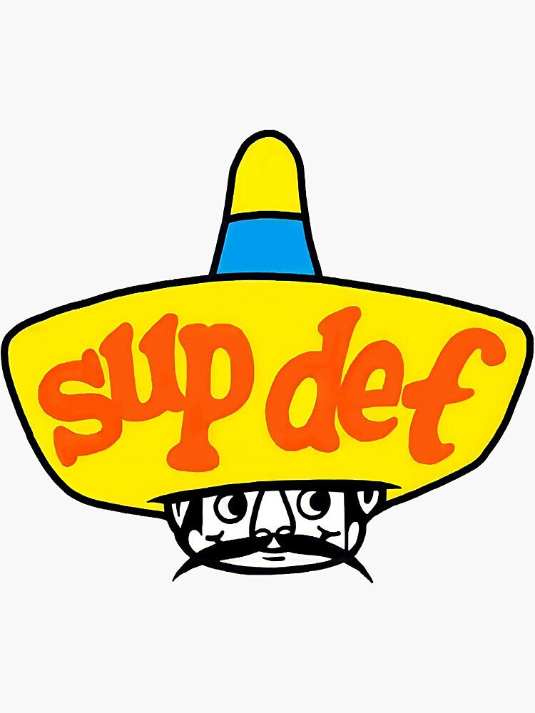 "El Supdef " Sticker for Sale by Zbasemen | Redbubble