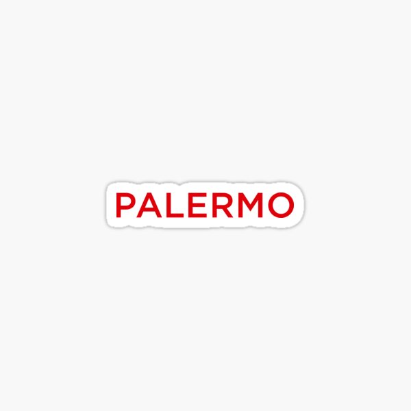 "palermo" Sticker by movie-poster | Redbubble
