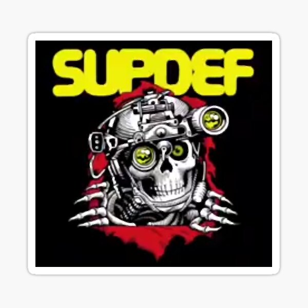 "Supdef " Sticker by Zbasemen | Redbubble
