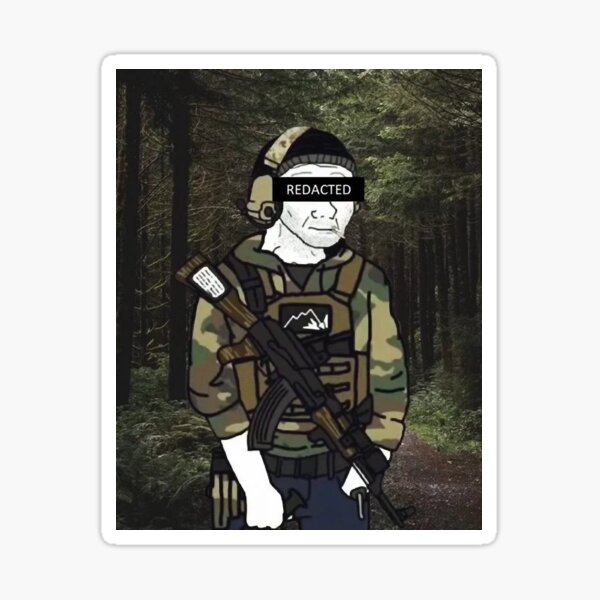 "TASK FORCE DOOMER " Sticker by Fatalfemme | Redbubble