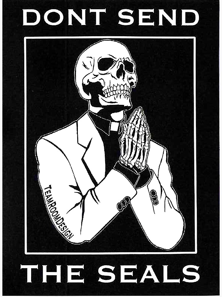 "Dont Send the Seals " Sticker for Sale by Fatalfemme | Redbubble