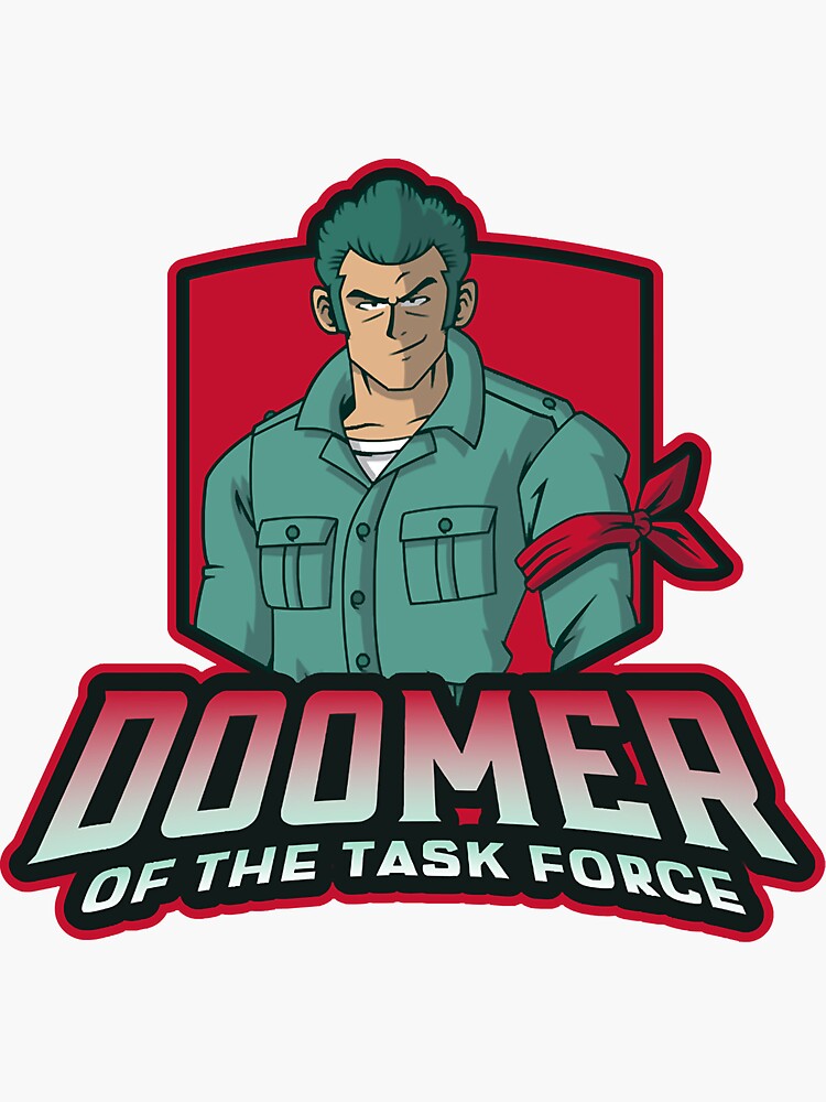 "Doomer of the Task Force Military design " Sticker by Fatalfemme ...