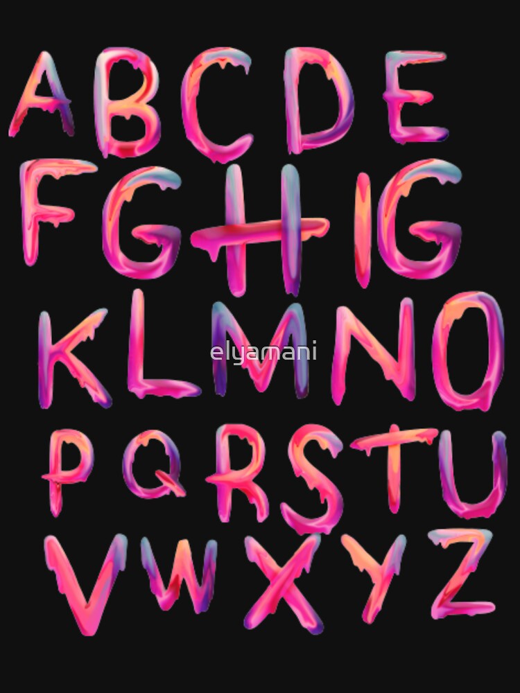 "ABC ALPHABET 2022 ,Alphabet for teachers and learners" T-shirt by ...