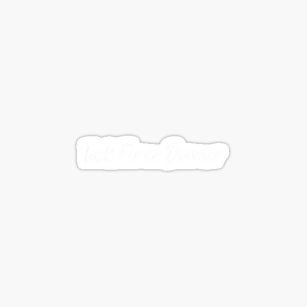 "Task force doomer " Sticker by Fatalfemme | Redbubble