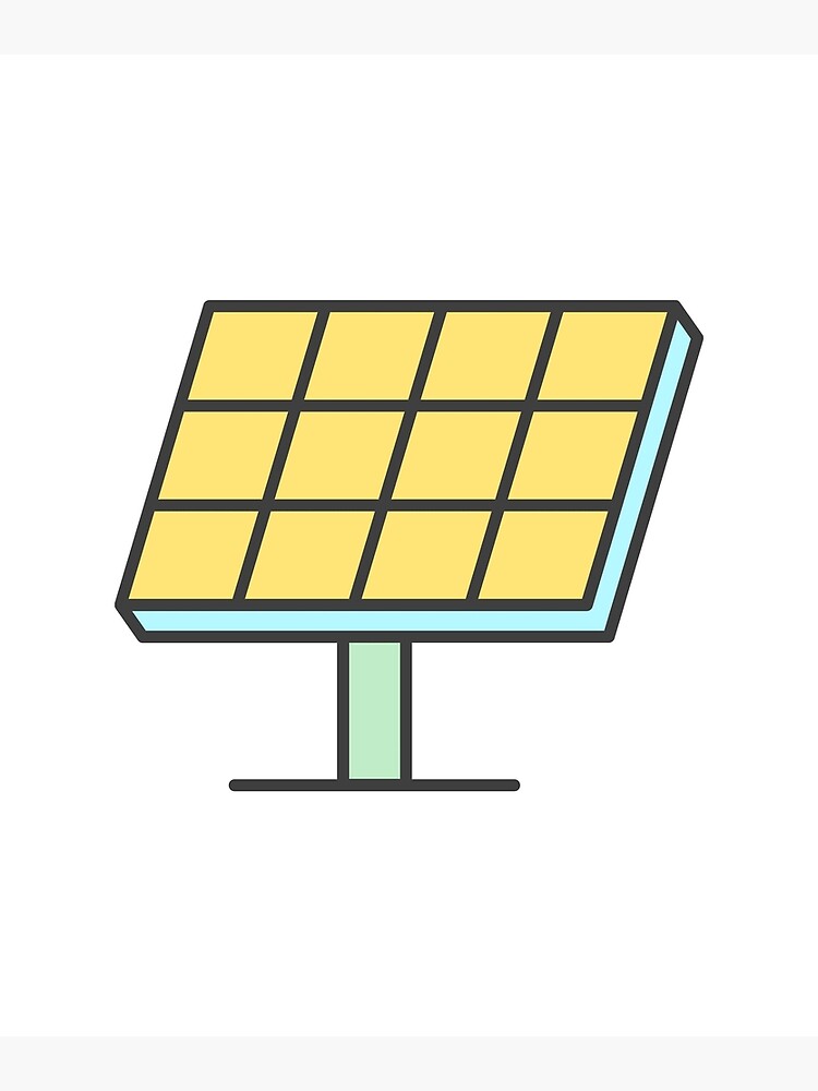 "Solar Energy Panel" Poster for Sale by ClassyGeek1 | Redbubble