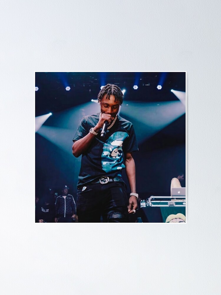 "Lil Tjay " Poster by HalWeiland | Redbubble