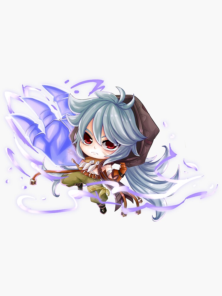 "Chibi Razor" Sticker by izzynaww | Redbubble