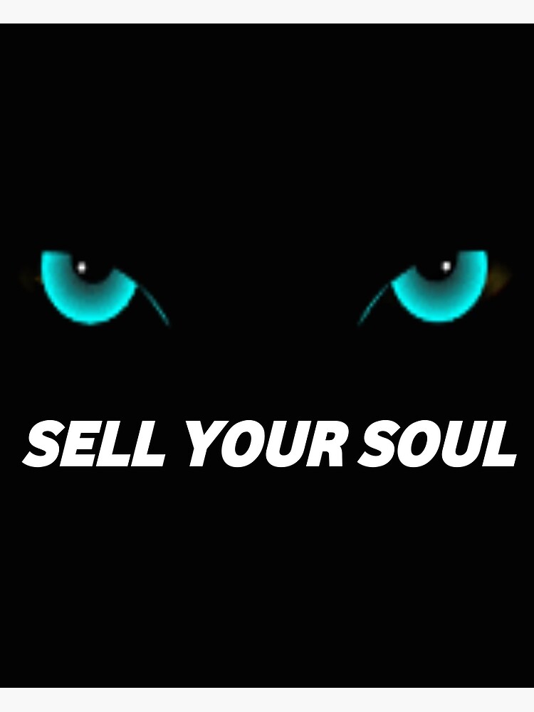 "Sell your soul | devil eyes, devil character" Poster by SAMBA4STORE ...