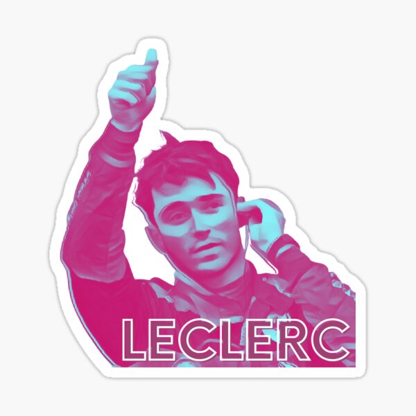 "Charles Leclerc" Sticker for Sale by shoplhup | Redbubble