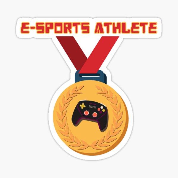 "esports athlete" Sticker by JoseloRochaArt | Redbubble
