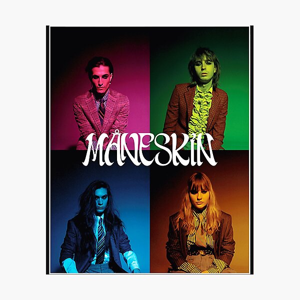 "Maneskin måneskin" Photographic Print for Sale by MargaretFish1 ...