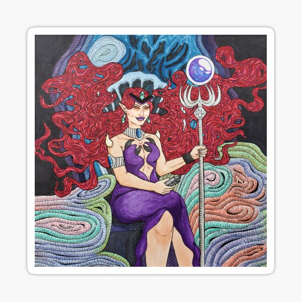 "Queen Beryl Portrait" Sticker by Boiskylark | Redbubble