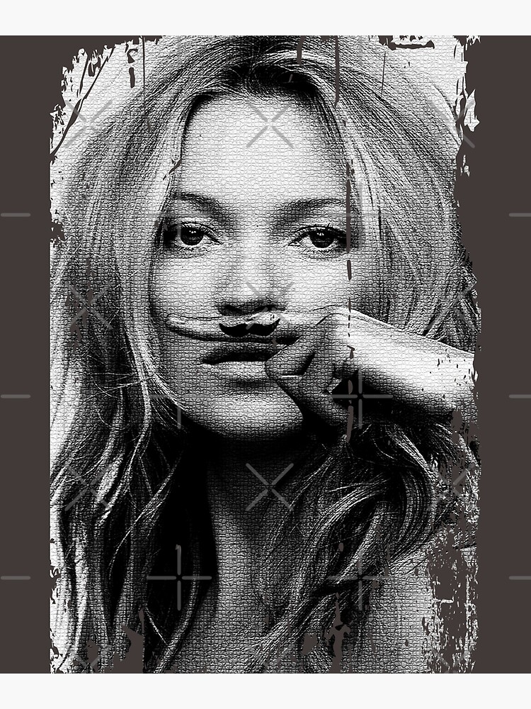 "Fashion Model Black And White 90s Graphic" Poster for Sale by ...