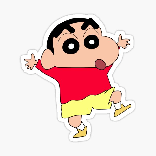 "shin chan hands up" Sticker by Aviartz01 | Redbubble