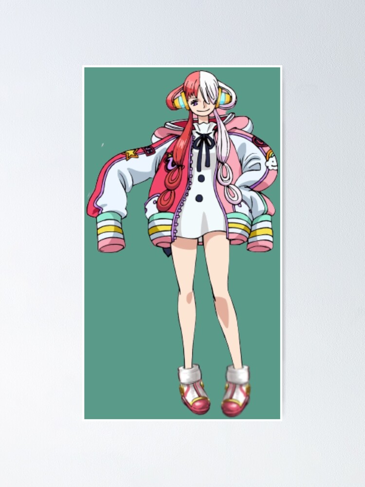 "Uta Red One Piece" Poster for Sale by enthrone | Redbubble