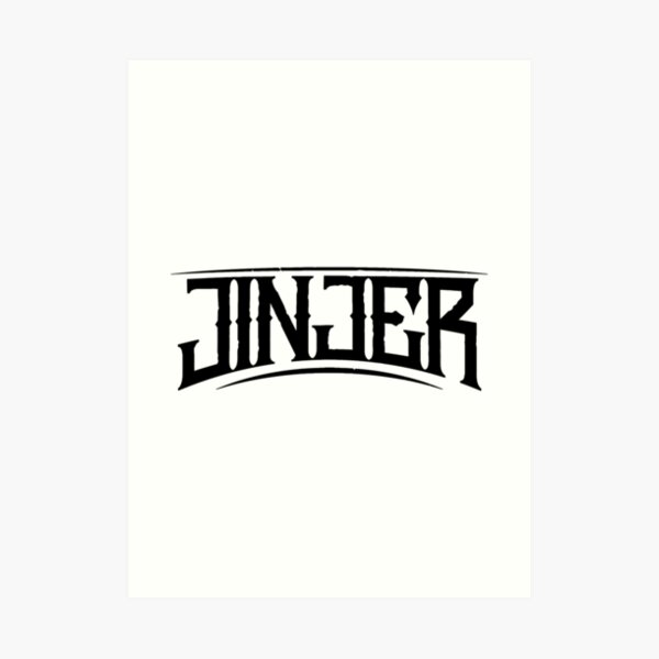 "Jinjer Merch Jinjer Logo" Art Print for Sale by SalMaiShop | Redbubble