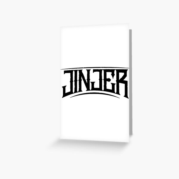 "Jinjer Merch Jinjer Logo" Greeting Card by SalMaiShop | Redbubble