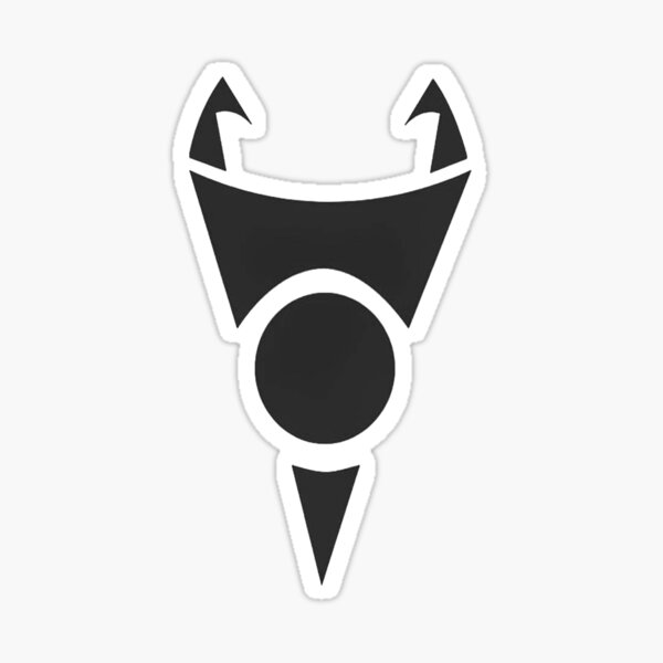"Invader Zim // Symbol // Black" Sticker by GlubbyG | Redbubble