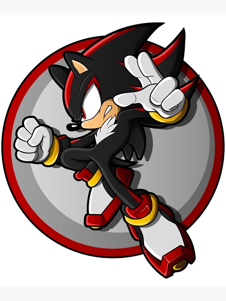 "Shadow The Hedgehog Fan Art _amp_ Merch " Poster for Sale by ...
