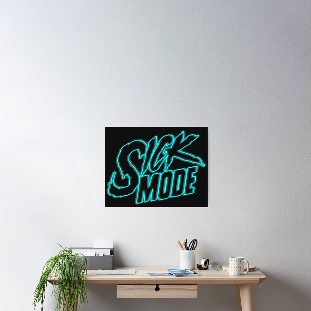 "Sickmode" Poster for Sale by ruthjwalker | Redbubble