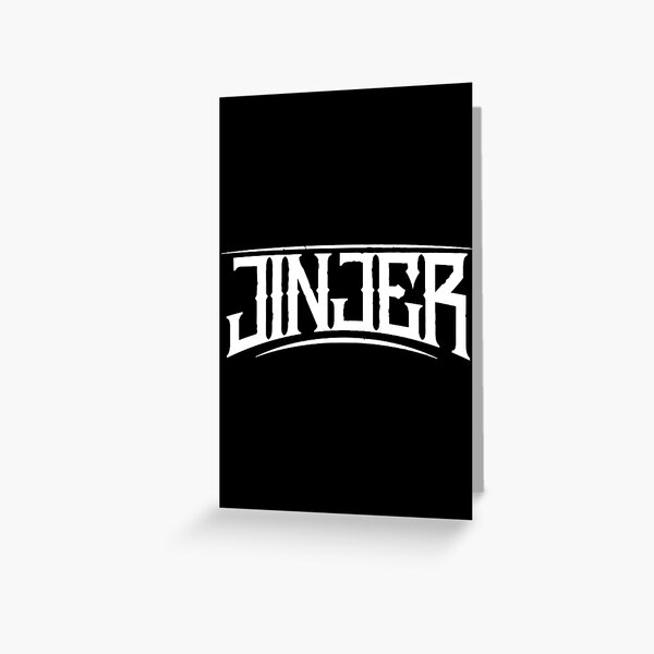 "Jinjer Merch Jinjer Logo" Greeting Card by SalMaiShop | Redbubble