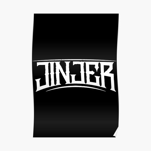 "Jinjer Merch Jinjer Logo" Poster by SalMaiShop | Redbubble