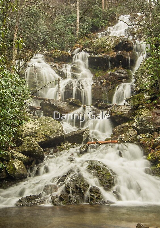 "Waterfall in the rain" by Danny Gale | Redbubble