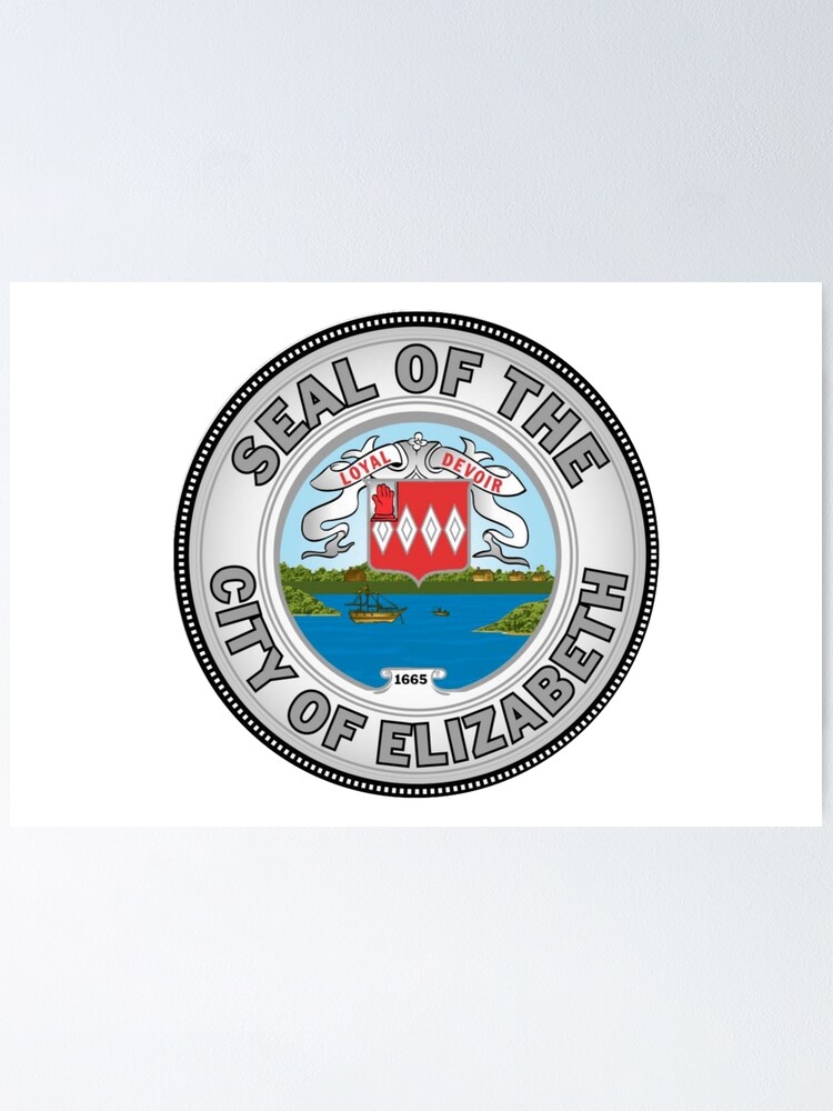 "Flag of Elizabeth, New Jersey USA" Poster for Sale by mo91 | Redbubble