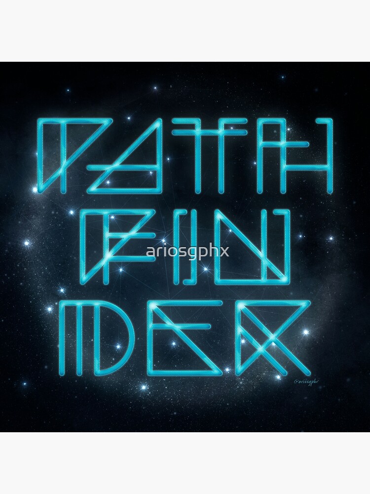 "Pathfinder" Poster by ariosgphx | Redbubble