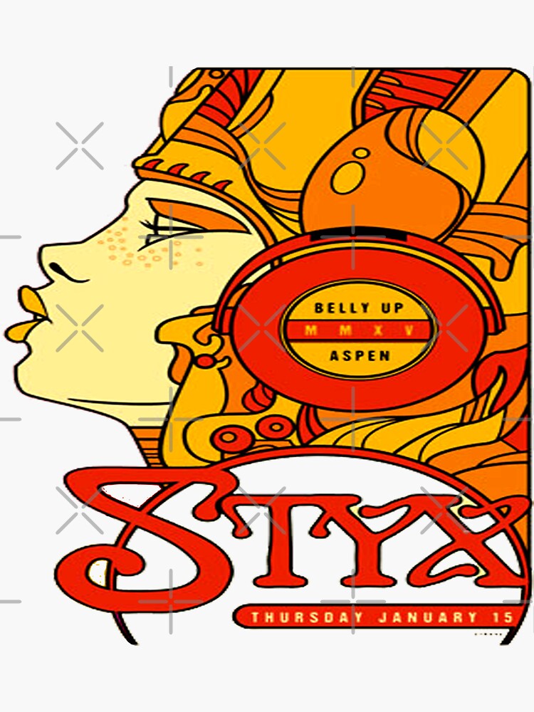 "original of styx" Sticker by Eunaagf | Redbubble