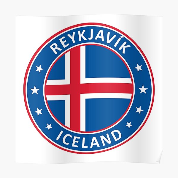 "Reykjavík Iceland" Poster for Sale by Alma-Studio | Redbubble