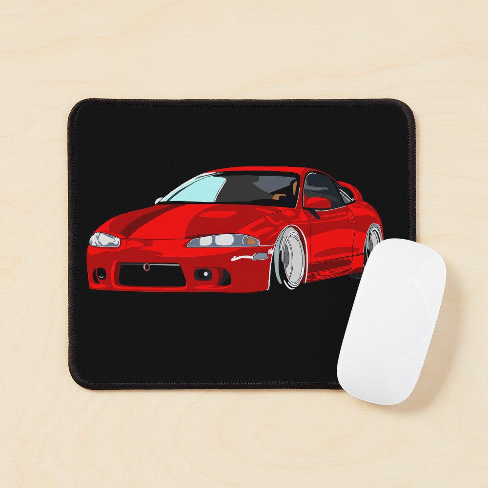 "Eclipse 2G DSM Red" Sticker by dominikz96 | Redbubble