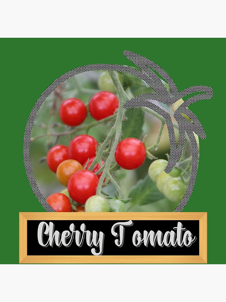 "Cherry Tomato Label" Poster for Sale by GardenerLife | Redbubble