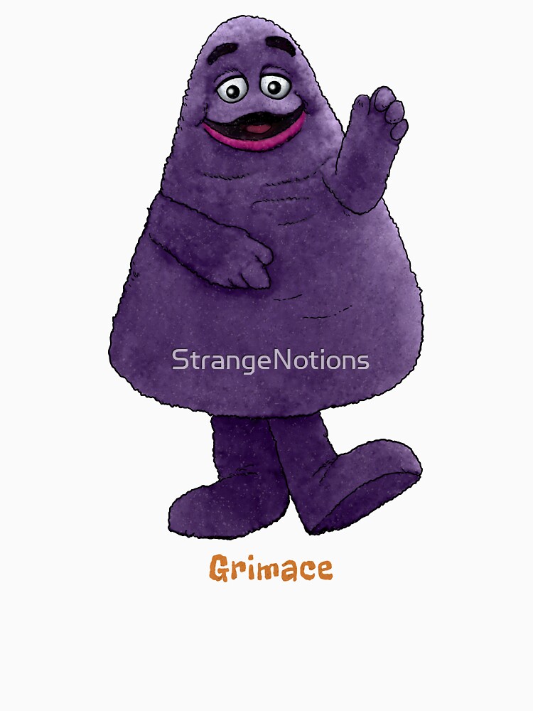 1970s Big Burger Joint Purple "Grimace" Monster Mascot Character ...