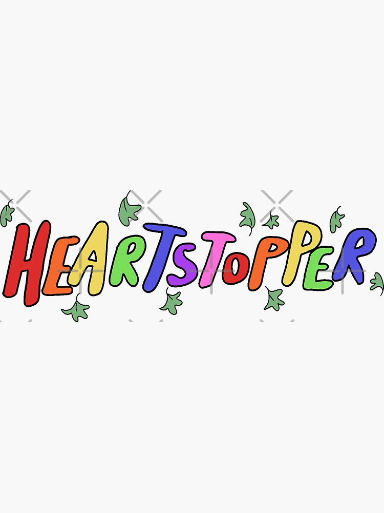 "HeartStopper Sticker" Sticker for Sale by daisedaes | Redbubble