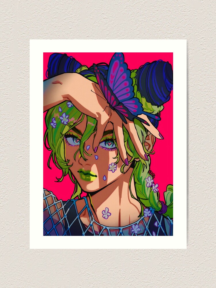 "Jolyne Cujoh" Art Print for Sale by Atsuka7 | Redbubble