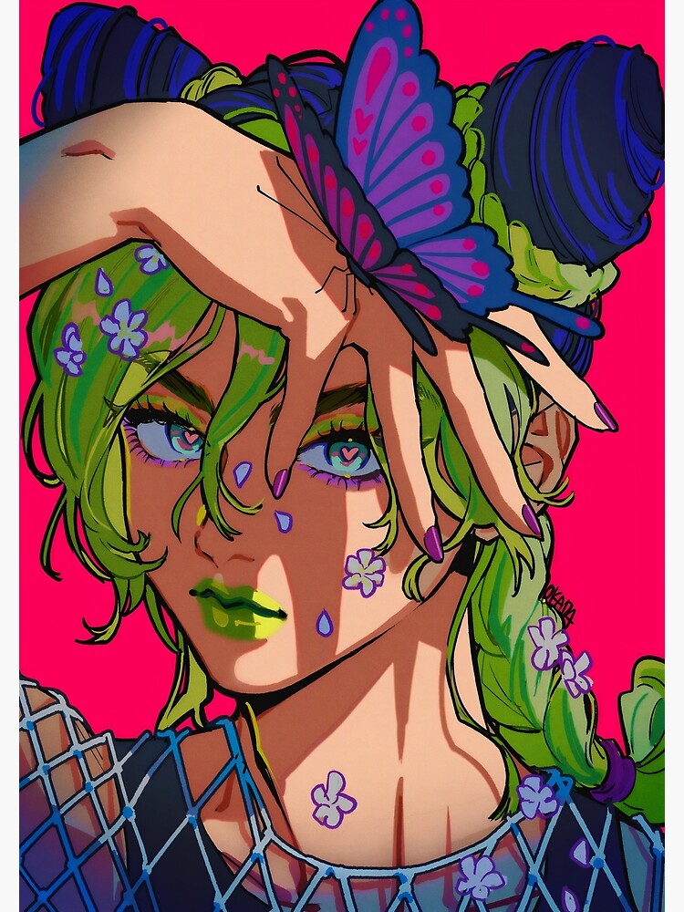 "Jolyne Cujoh" Art Print for Sale by Atsuka7 | Redbubble