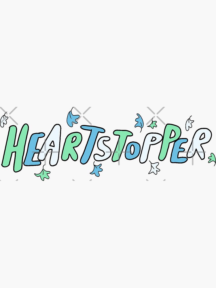 "HeartStopper Sticker" Sticker for Sale by daisedaes | Redbubble