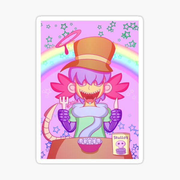 "Mr Mischief and his Skullo's" Sticker by Soneko | Redbubble