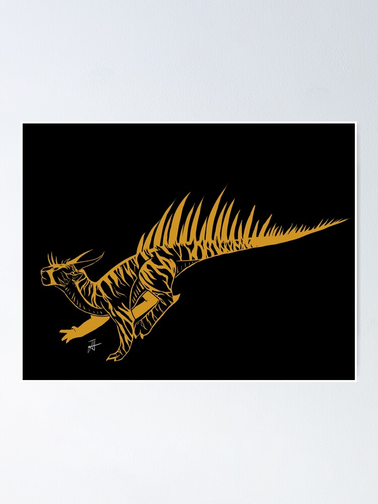 "Lightning Drake" Poster for Sale by Sharkadactyl | Redbubble