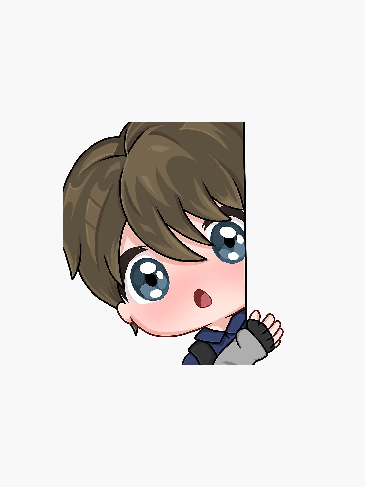 "Resident Evil Leon Peak Emote" Sticker for Sale by GraphicsByHolly ...